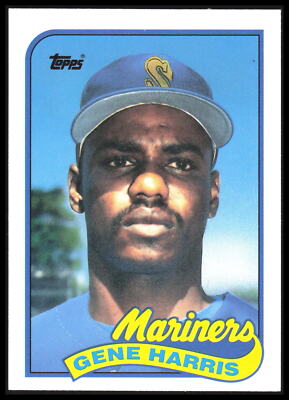 1989 Topps Traded Gene Harris #46T Seattle Mariners 5J | eBay