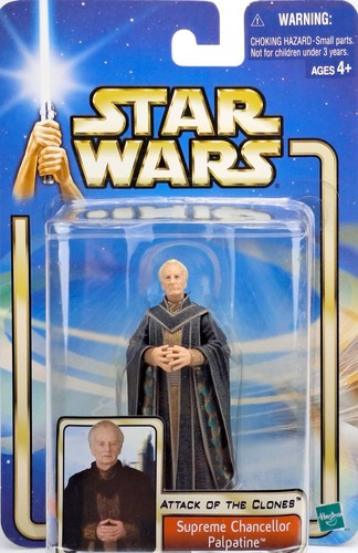 SUPREME CHANCELLOR PALPATINE "AOTC" STAR WARS SAGA 2002-2004 HASBRO ...