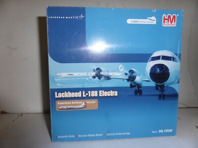 Hobby Master HL-1006 Lockheed L-188 Electra American Airlines 1:200 ...