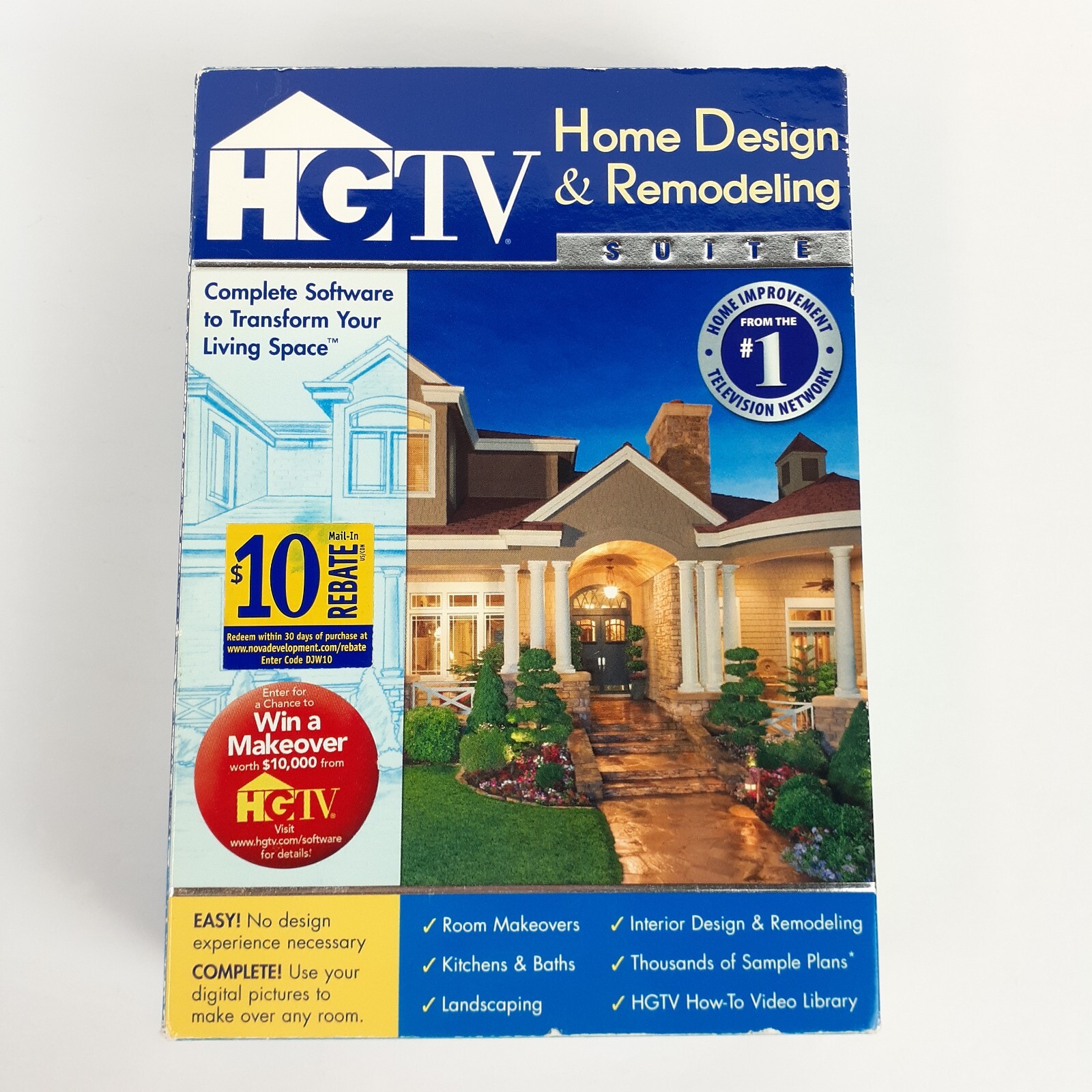 HGTV Home Design & Remodeling Suite 2008 Windows XP Vista 3 CDs PC Software 727298406696 | eBay