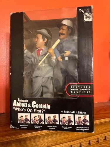 (2002) RARE ABBOTT & COSTELLO Who’s On First Music With Adapter 13 ...