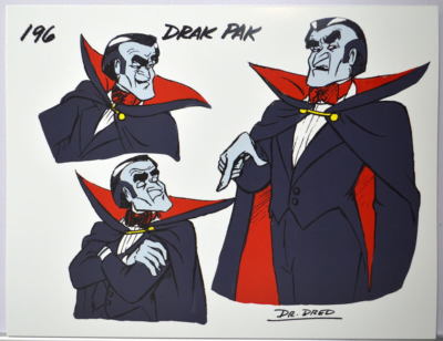DRAK PACK MODEL SHEET Print Hanna Barbera Pty. Ltd - BIG D / COUNT ...