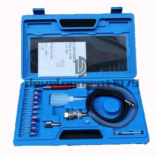New Air Micro Pencil Grinder Kit Mini Polishing Cutting Hobby Tool With ...