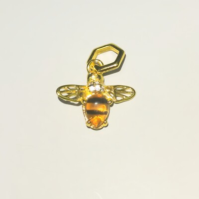 Authentic Pandora Sparkling Bee Dangle Charm 762672C01 | eBay