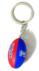 23830 NEWCASTLE KNIGHTS NRL TEAM LOGO NAME HARD FOOTBALL BALL KEYS ...