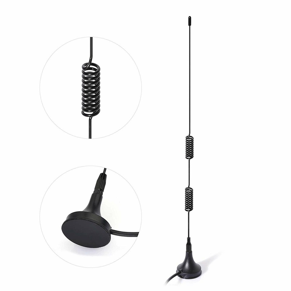 2x Scanner Antenna For Uniden Bearcat Whistler Radio Shack Police Radio ...