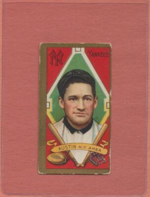 1911 T205 Gold Borders James Austin New York Yankees MID GRADE BEAUTY ...