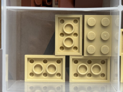 LEGO Parts - Tan Plate 2 x 3 - No 3021 - QTY 5 | eBay