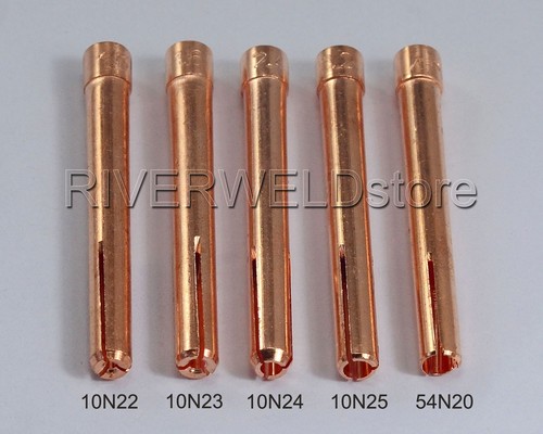 TIG KIT Collet 10N22 10N23 10N24 10N25 54N20 Fit TIG Torch WP 17 18 26 ...