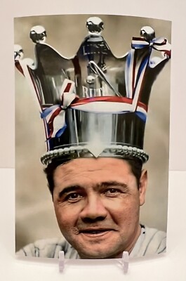 Babe Ruth Triple Crown Winner 4x6 Photo New York Yankees 💎 | eBay