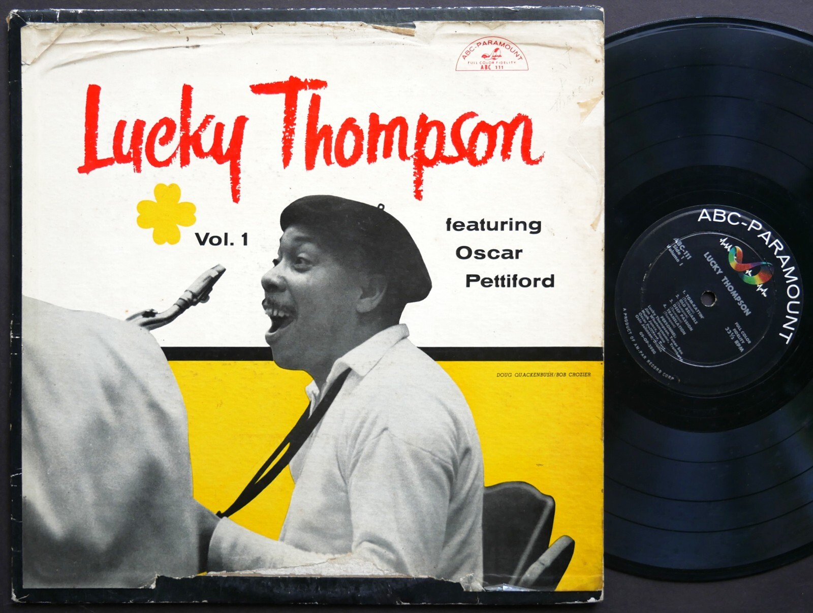 LUCKY THOMPSON OSCAR PETTIFORD Vol.1 LP ABC-PARAMOUNT ABC 111 US 1956 ...