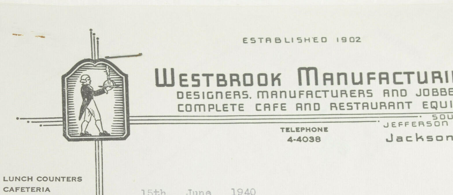1940 Lamson Goodnow Westbrook Mfg Co Jackson MS Letters Ephemera P1608G ...