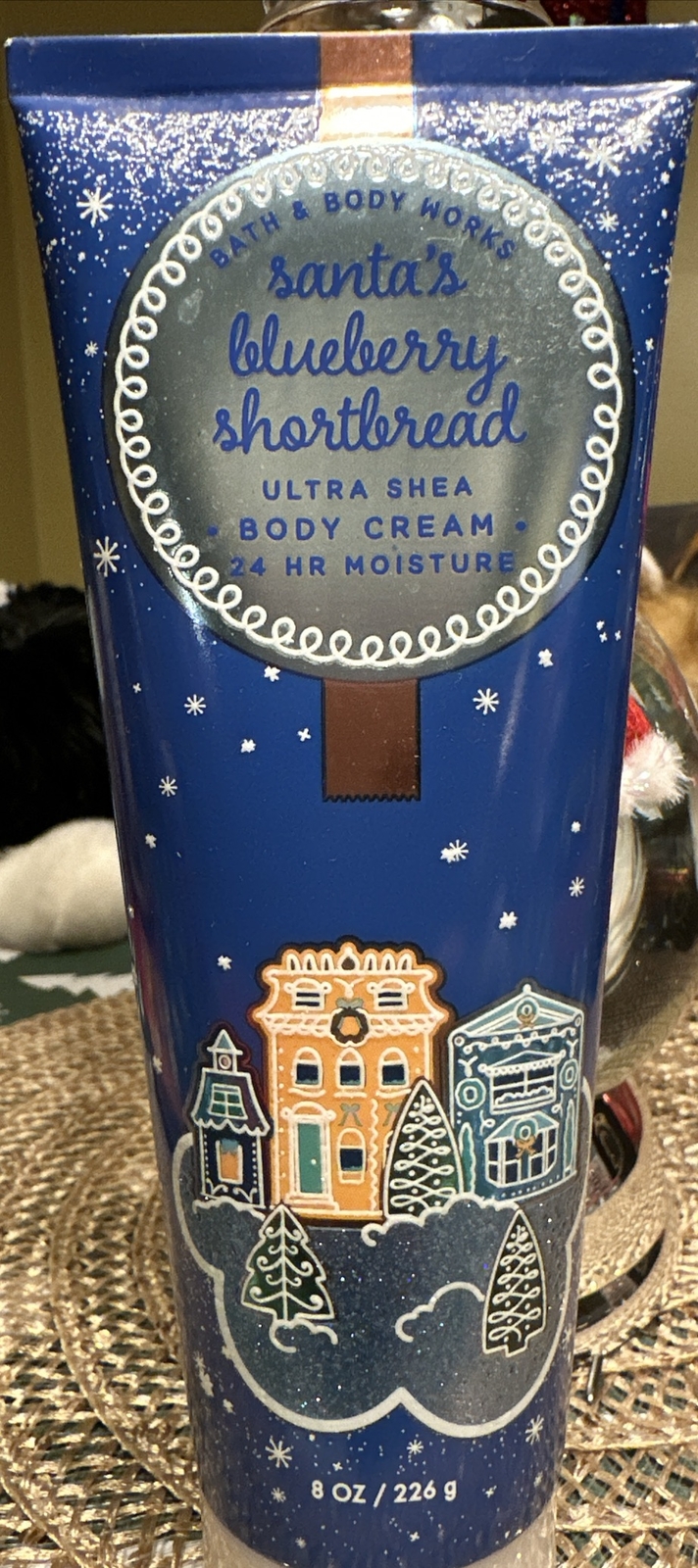 Bath and Body Works SANTA'S BLUEBERRY SHORTBREAD Ultra Shea Body Cream ...