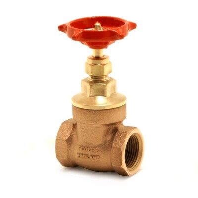 8mm (1/4”) Bronze Full Way Gate Valve, Female Thread, 1070/125 - 103005 ...