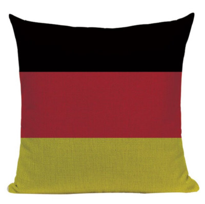 German Flag L19 Cushion Pillow Europe Germany Munich Frankfurt Deutsche ...