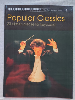 POPULAR CLASSICS - 23 PIECES - THE EASY KEYBOARD LIBRARY - FABER - VGC ...