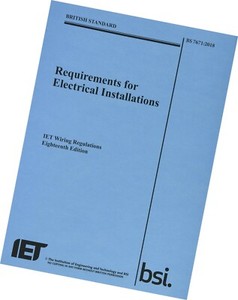 18th EDITION ! IET WIRING REGULATIONS BS7671:2018 BS7671 2018 Regs BOOK ...