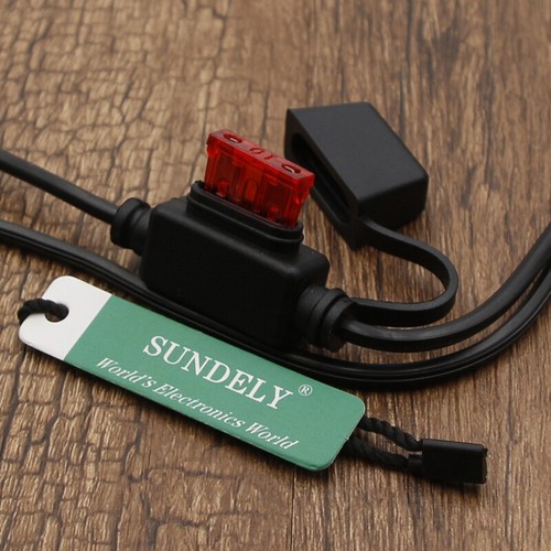 Motorcycle Battery Terminal Connectors Harness 12V Charger Adapter ...