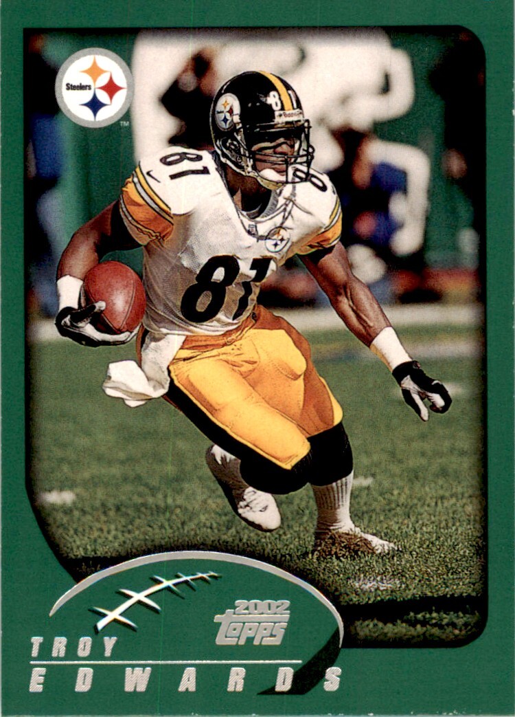 2002 Topps Troy Edwards Football Cards #203 | eBay