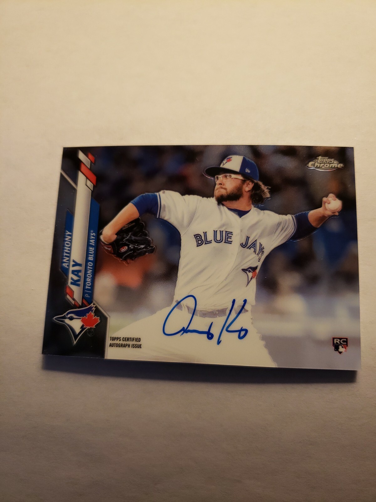2020 Topps Chrome Anthony Kay Autograph | eBay