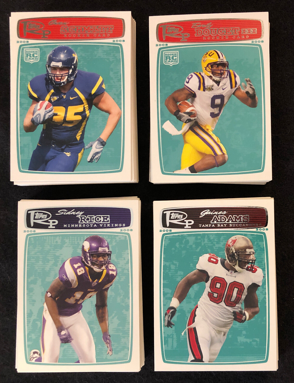 2008 Topps Rookie Progression Football Cards Singles You Pick | eBay