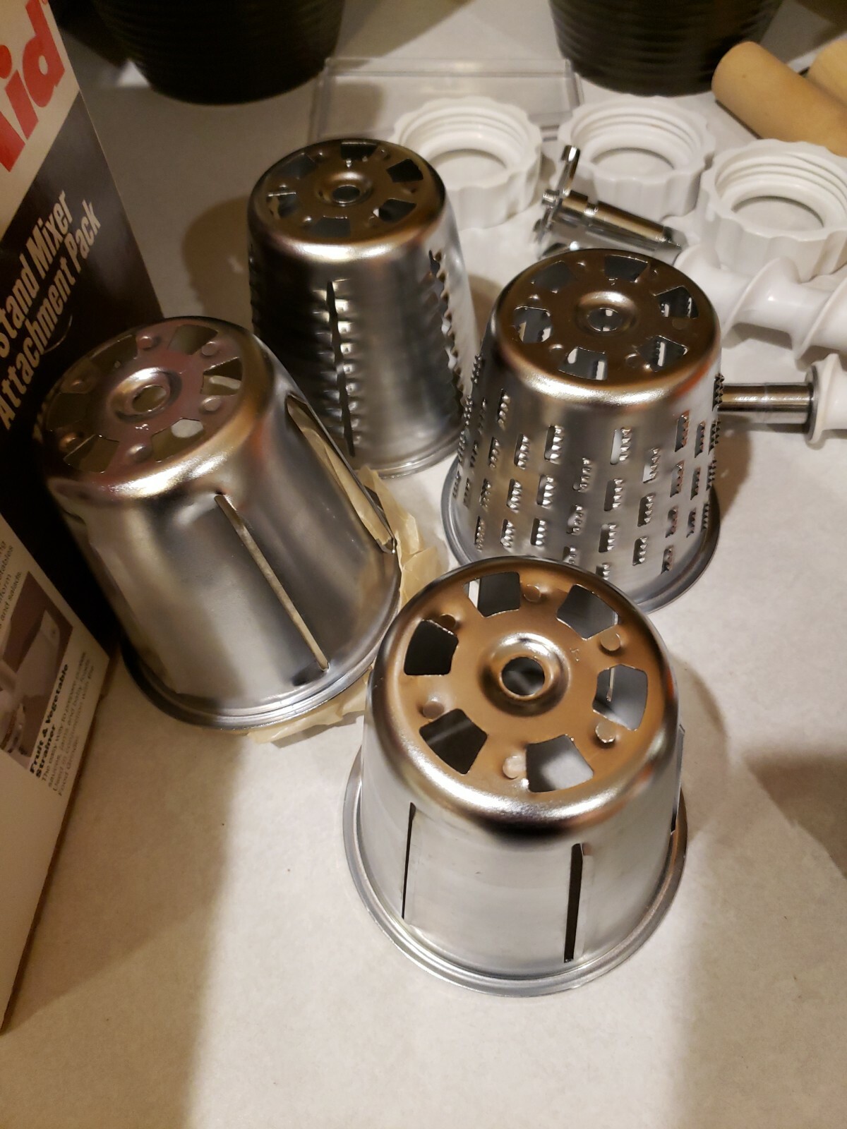 Kitchenaid Rotor Slicer Shredder Cone Replacement Parts Lot of 4 RVSA ...