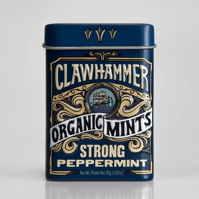 Clawhammer Organic Mints | USDA Certified Organic, Gluten Free, Non-GMO ...