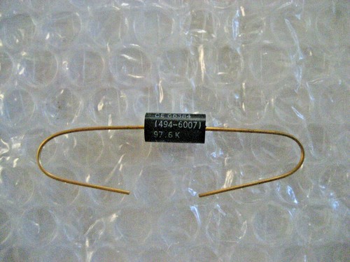 1 x NOS 98K Ohms Cinema Eng. 1/6 W. Noninductive Wirewound Resistor ...