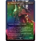 FOIL VINCENT VALENTINE (BORDERLESS) Final Fantasy FIN Magic MTG MINT ...