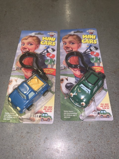 LOT OF 2 CHEVRON MINI CARS -PETE PICK UP PULL BACK GO & FREDDY 4 ...
