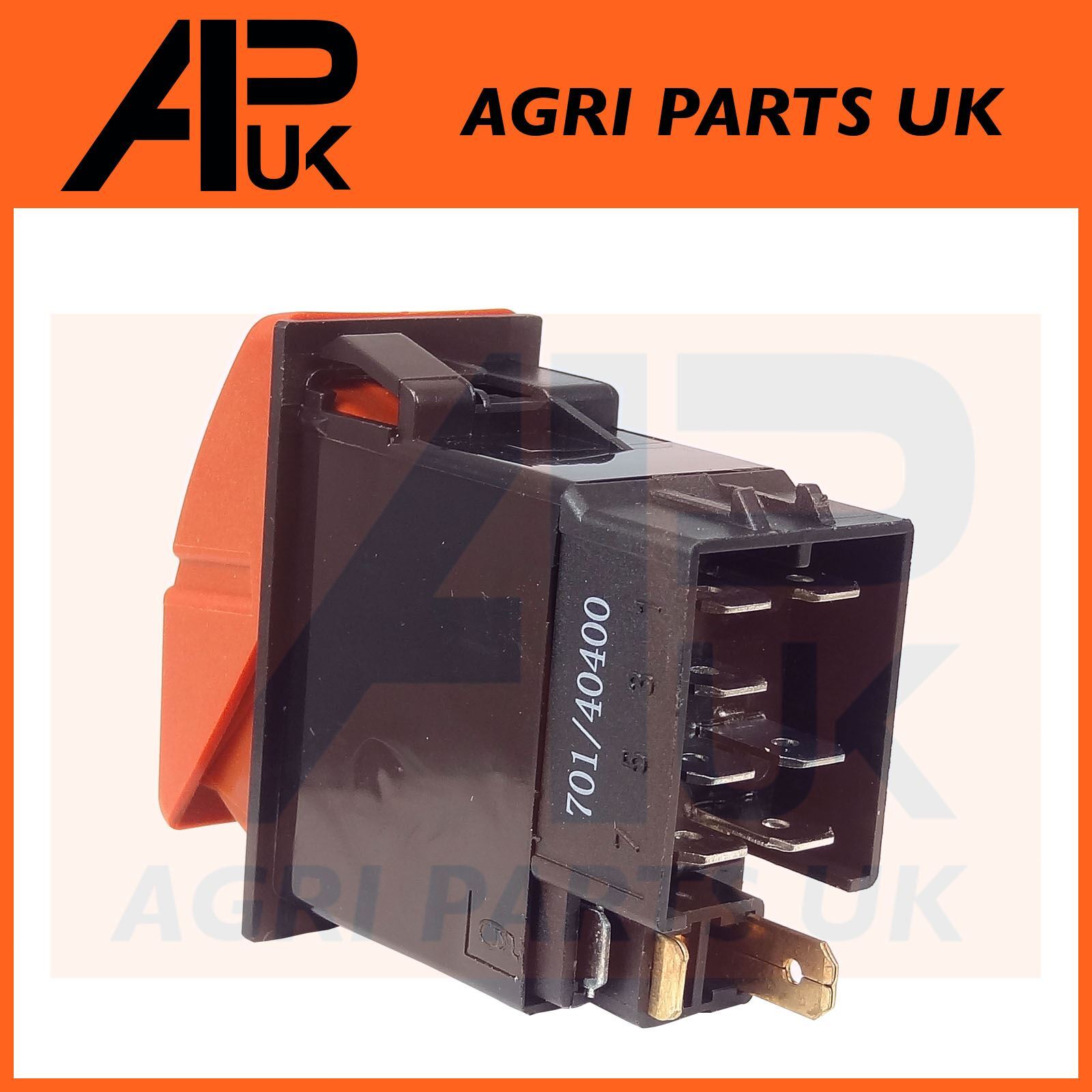 Hazard Warning Red Button Rocker Switch for JCB Fastrac 2115 2125 701/ ...