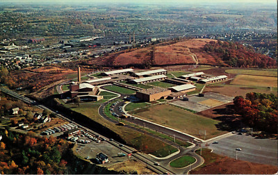 Poatcard Aerial View of Butler Area Senior High School, Route 422 & 68 ...
