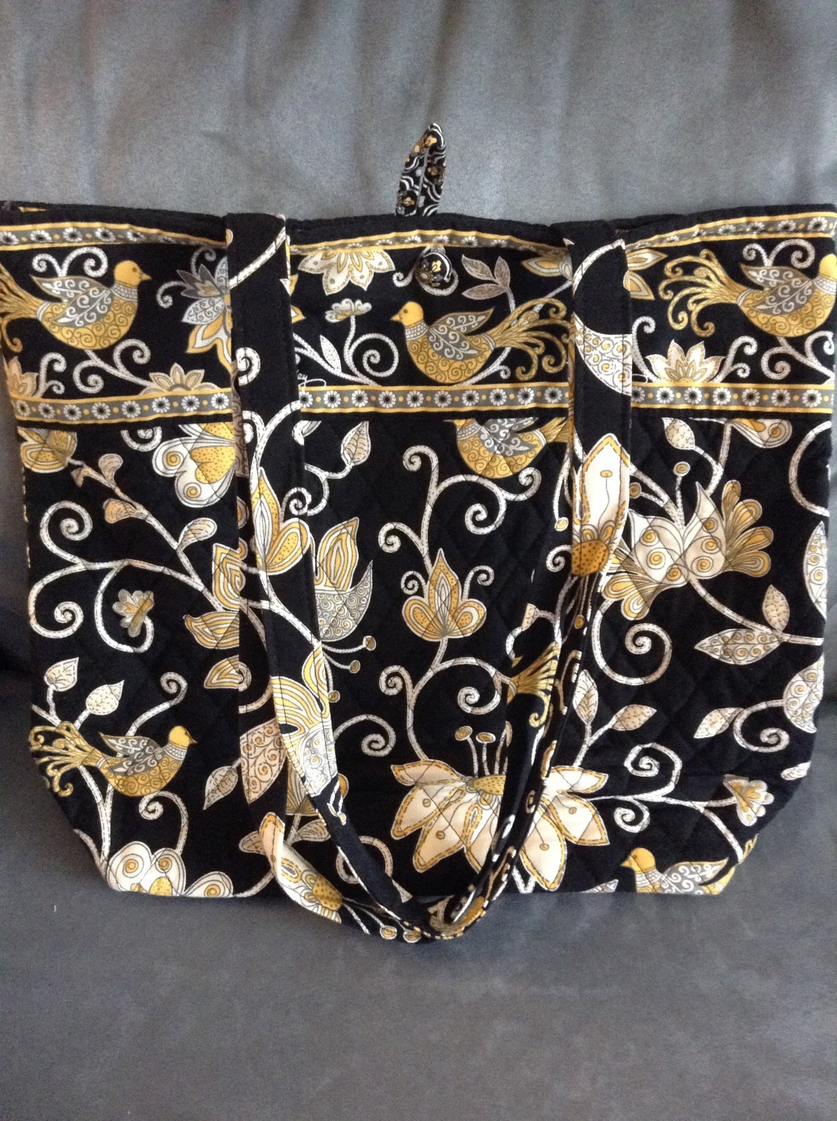 VERA BRADLEY YELLOW BIRD TOTE BAG - VERY GENTLY USED | eBay