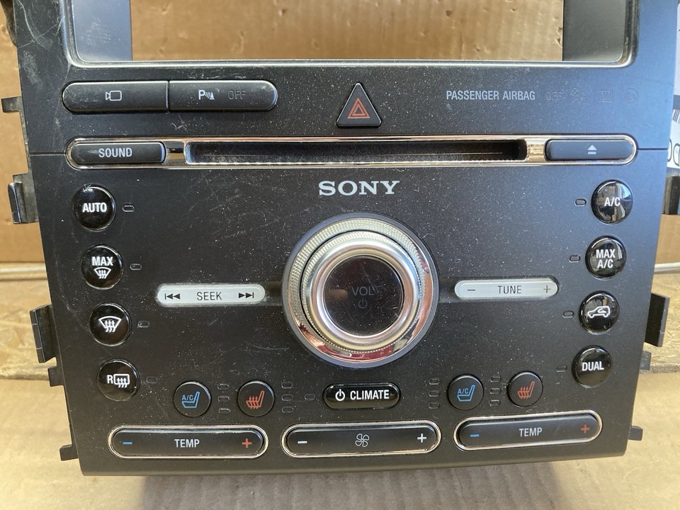2016 2017 2018 Ford Explorer Sony 8" Touch Radio Control Climate Bezel ...