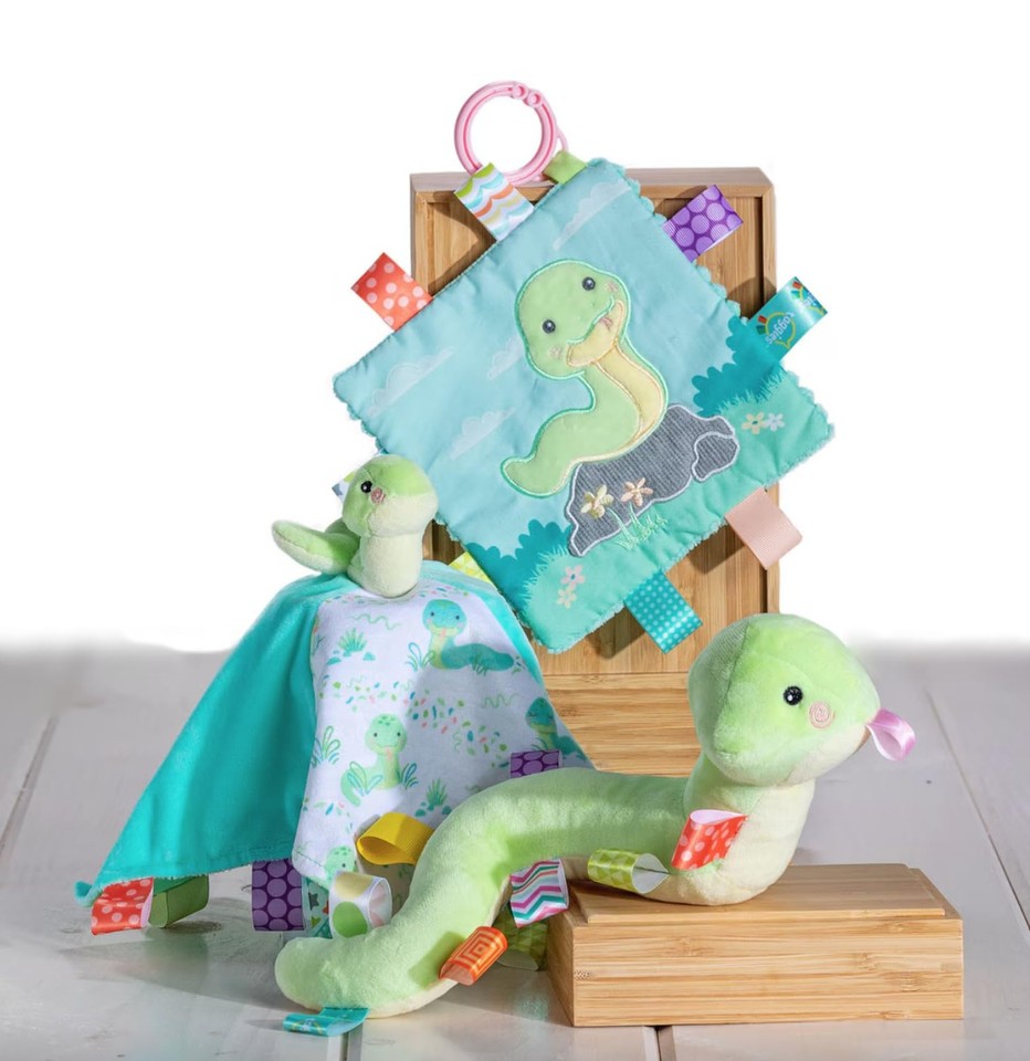 Stuffed Animal Huggable Plush Soft Toy with Sensory Tags, 12-Inches ...