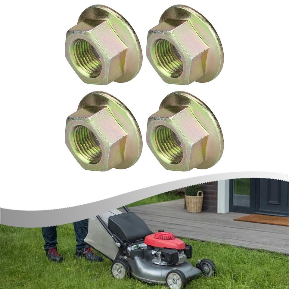 Repair Kit Spindle Blade Nut Hex Flanged Replacement Set Hex Flanged ...