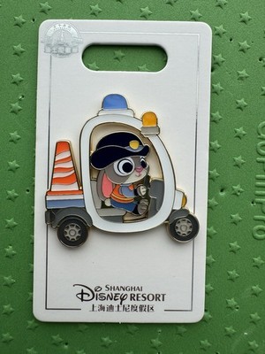 Shanghai Disney Resort Zootopia Judy Hopps Police Car Pin | eBay