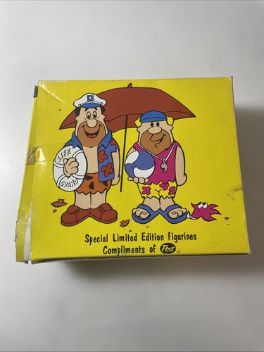 Flintstones Limited Edition Figurines Fred & Rubble | eBay