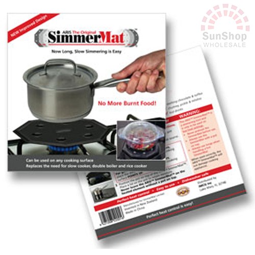 ARIS The Original Simmer Mat Slow Cooker Heat Diffuser New Improved ...