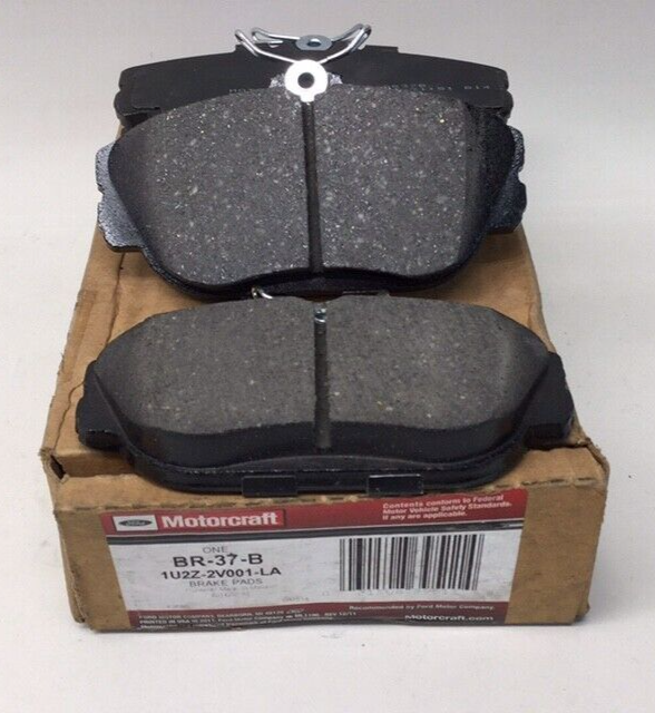 Motorcraft BR-37-B Disc Brake Pad Set Std Premium Organic Ford 1U2Z ...