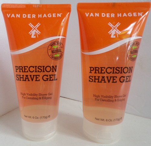 2pk Van Der Hagen Precision Shave Gel 6 oz ea. | eBay