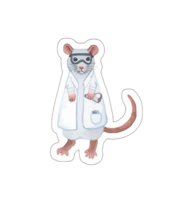 White Lab Rat Cartoon Rat Laboratory Cartoons And Comics Funny
