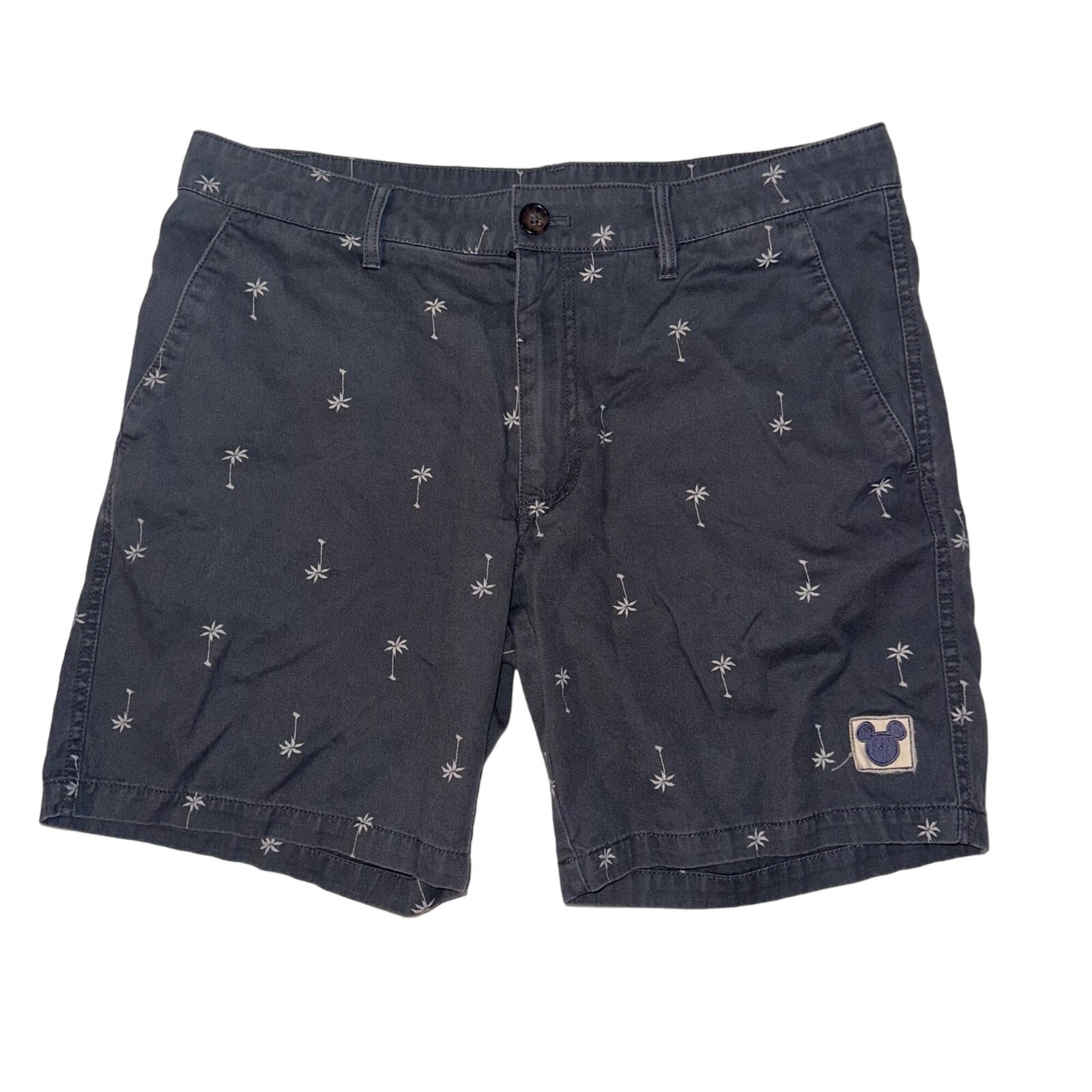 Junk Food x Disney Mickey Mouse Gray Palm Tree Flat F… - Gem