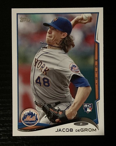 Jacob deGrom Rookie Card 2014 Topps Update US-50 RC | eBay