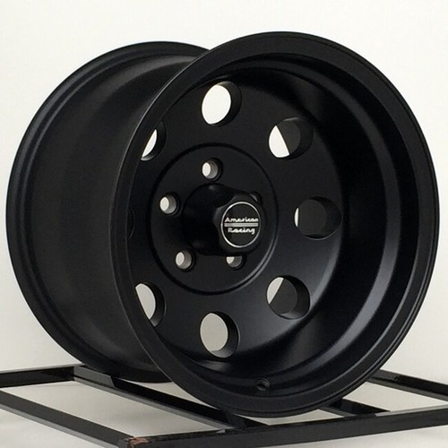 15 Inch Black Wheels Rims Import Truck Toyota Isuzu GM Chevy Truck 6 ...