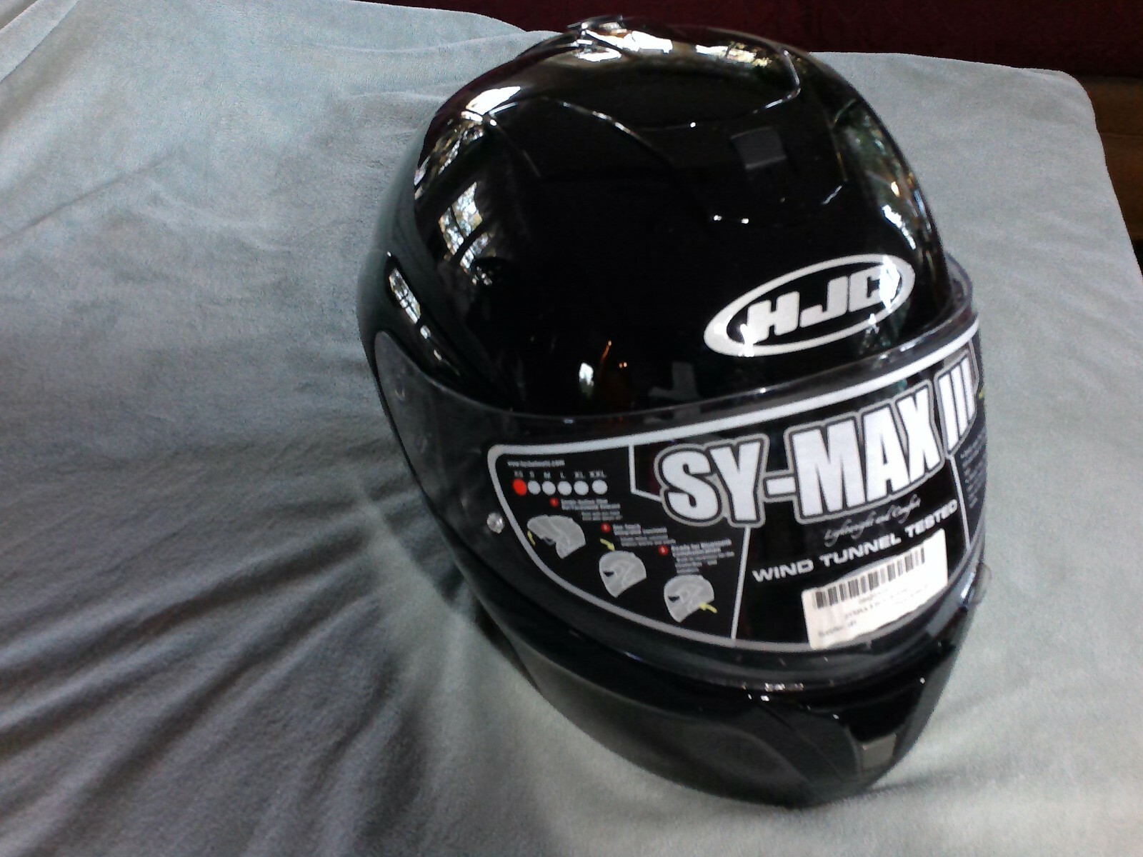 HJC SY-MAX 3 HELMET / HJC MAX HELMET- Solid Black Size XS | eBay