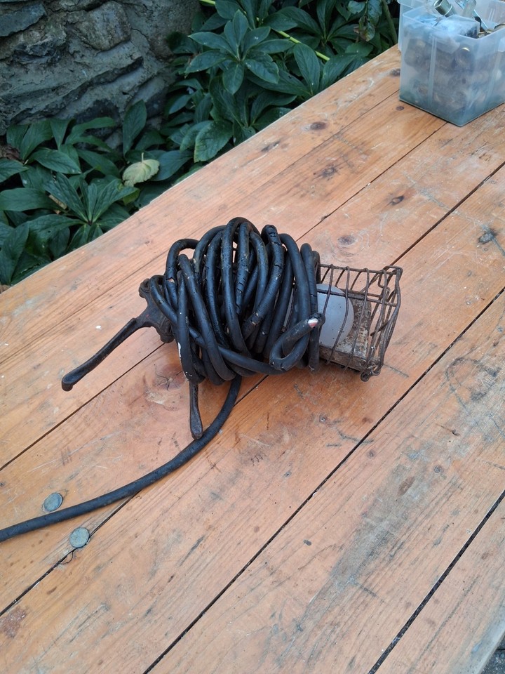 Vintage Mechanics Car Inspection Lamp Light Industrial Garage Engineers ...