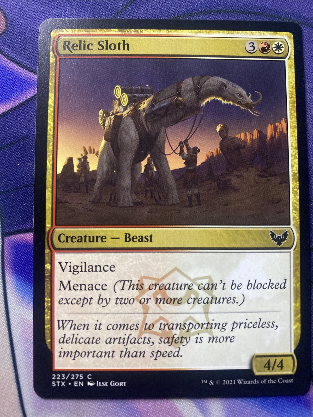 Magic The Gathering Strixhaven Relic Sloth 223/275 | eBay