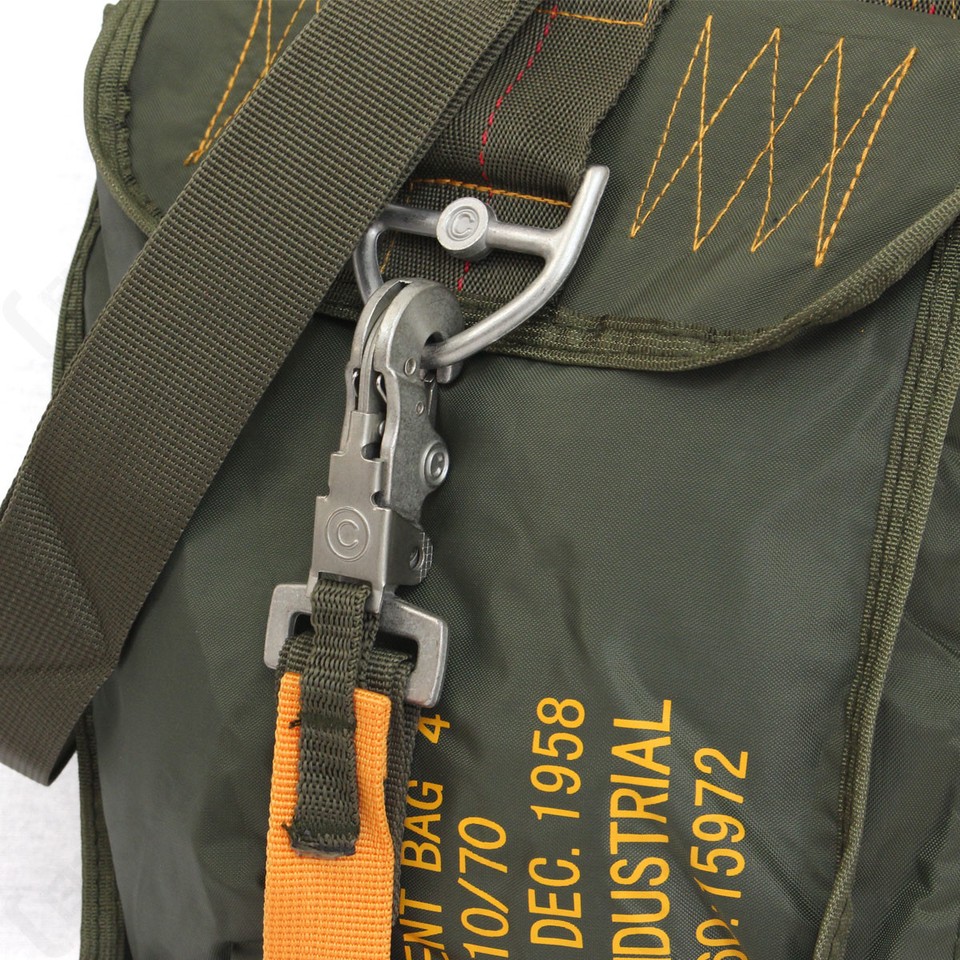 Olive Green Para Messenger Bag - USAF Airforce Paratrooper Shoulder ...