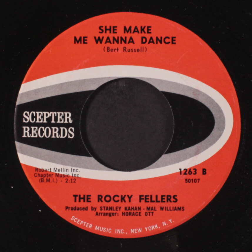 ROCKY FELLERS: bye bye baby / she make me wanna dance SCEPTER 7" Single ...